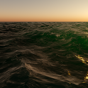 subsurface scattering water
