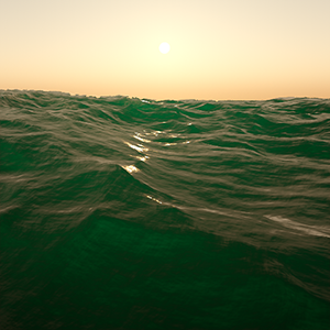 subsurface scattering water